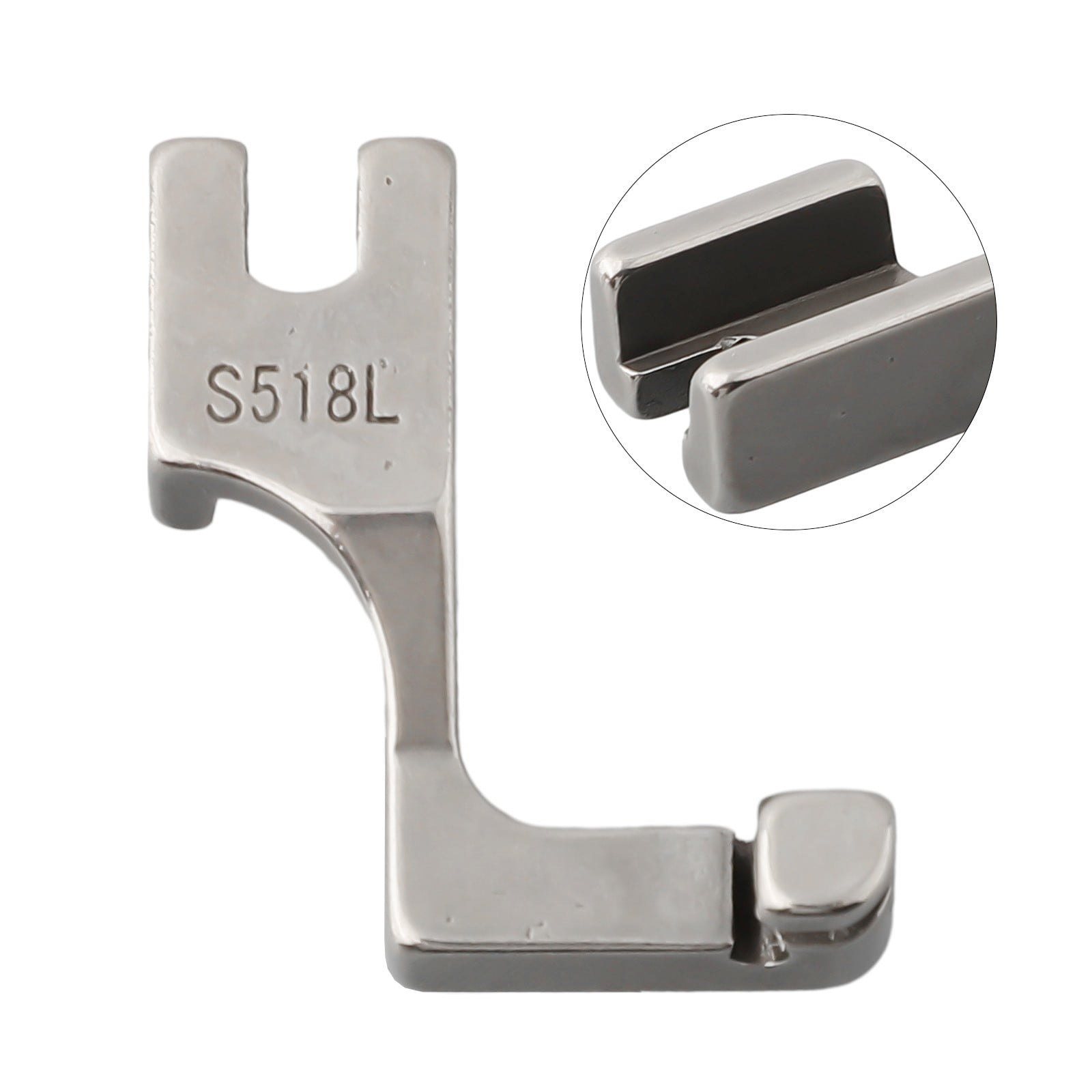 Part Invisible Zippers Presser Foot For Industrial Machine Unilateral ...