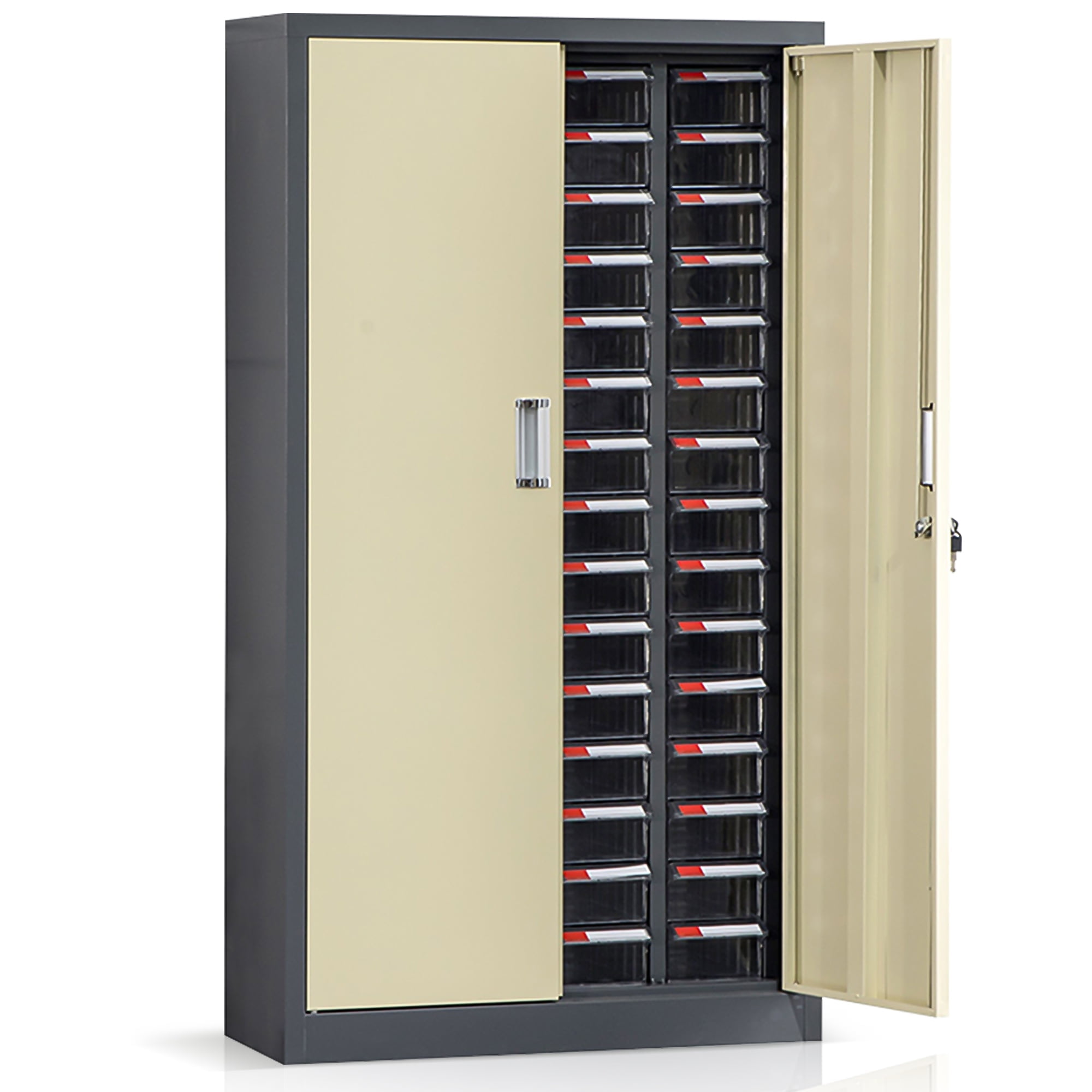 Part Storage Cabinet 60 Drawers, Plastic Bolt and Nut Tool Storage ...