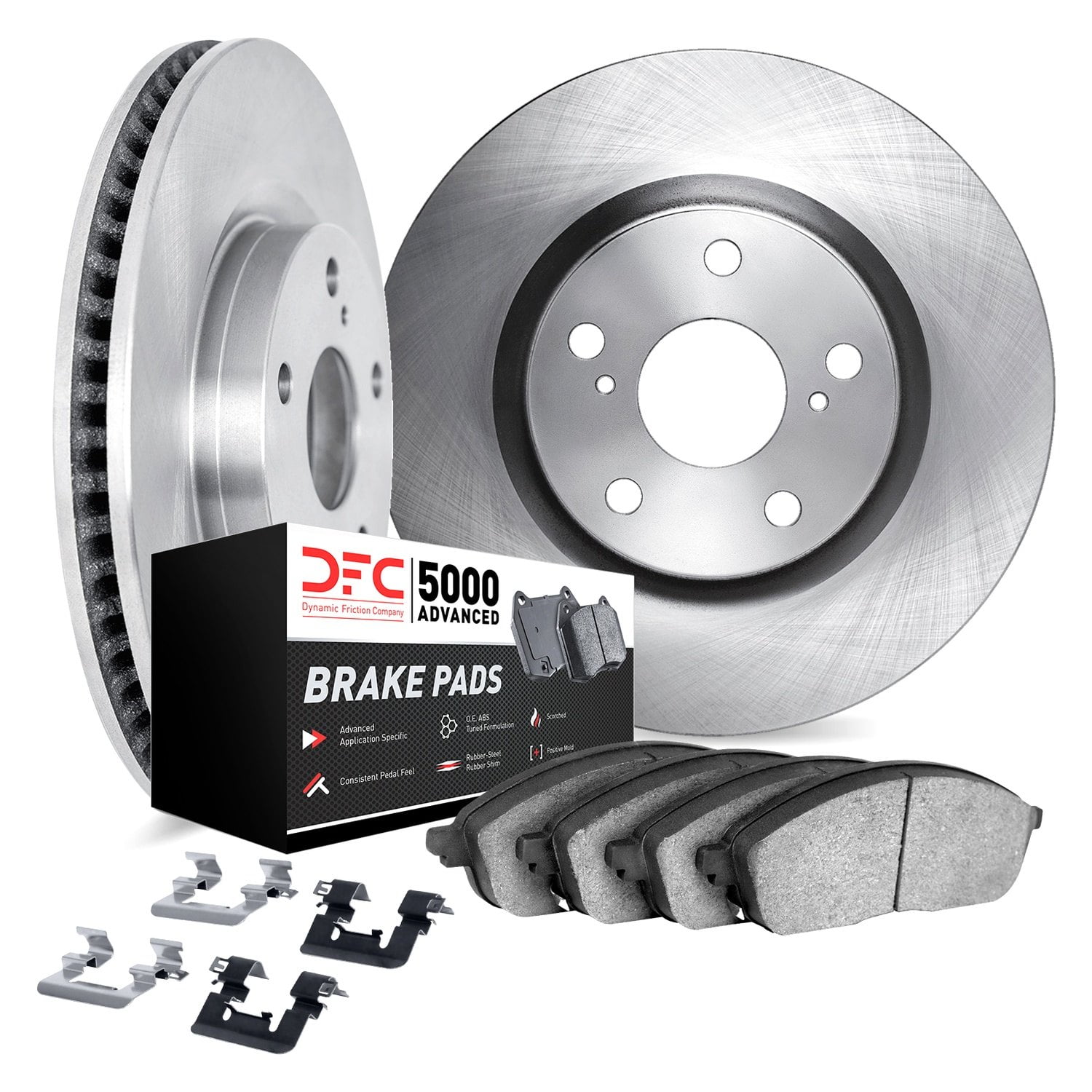 Part Synergy Replacement for PRO-KIT 5000+ Plain Front Brake Kit Cast ...