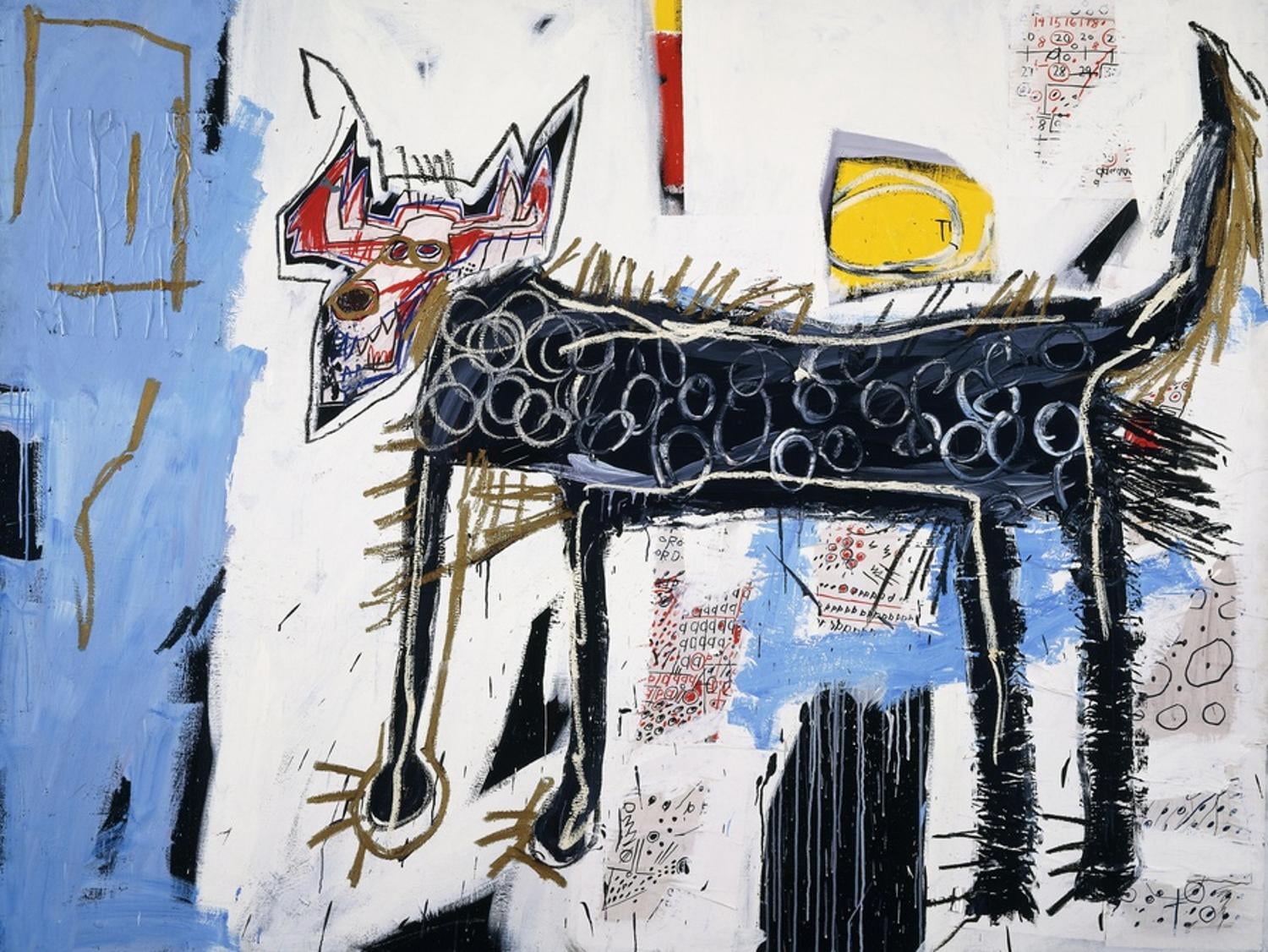 Art.com Part Wolf Giclee Print by Jean-Michel Basquiat, 16" x 12 ...