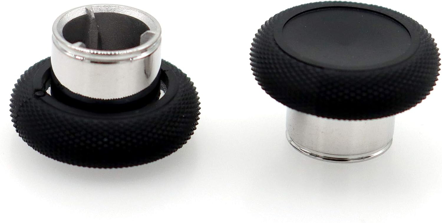 PartEGG 2-pcs Short Concave Magnetic Analog Thumbstick Replacement for ...