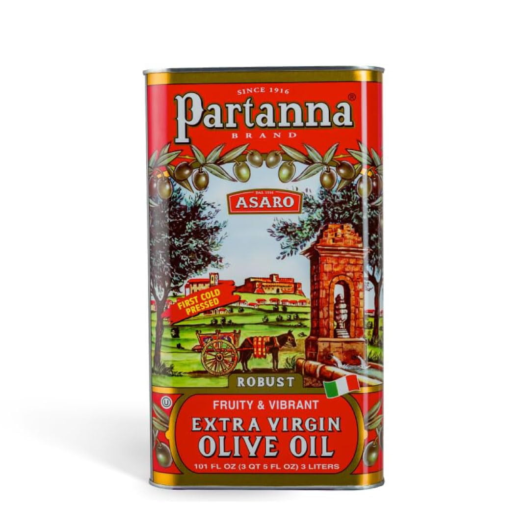 Partanna Extra Virgin Olive Oil 3 Liter 101 oz - Walmart.com