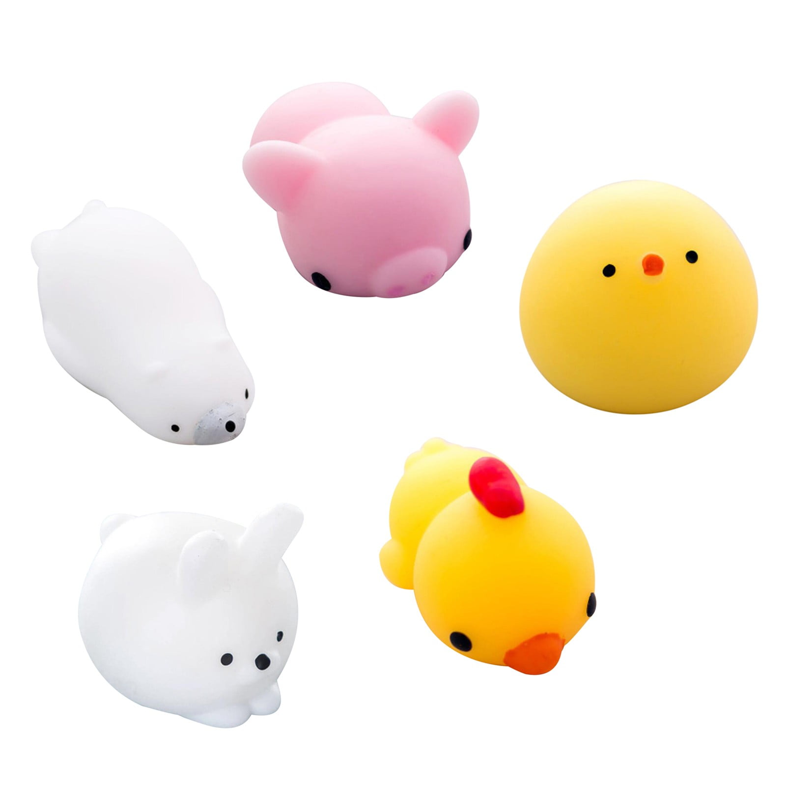 Partheme Novelty Toys 1 Counts 50PCS Easter Imitation Plastic Fake Eggs ...