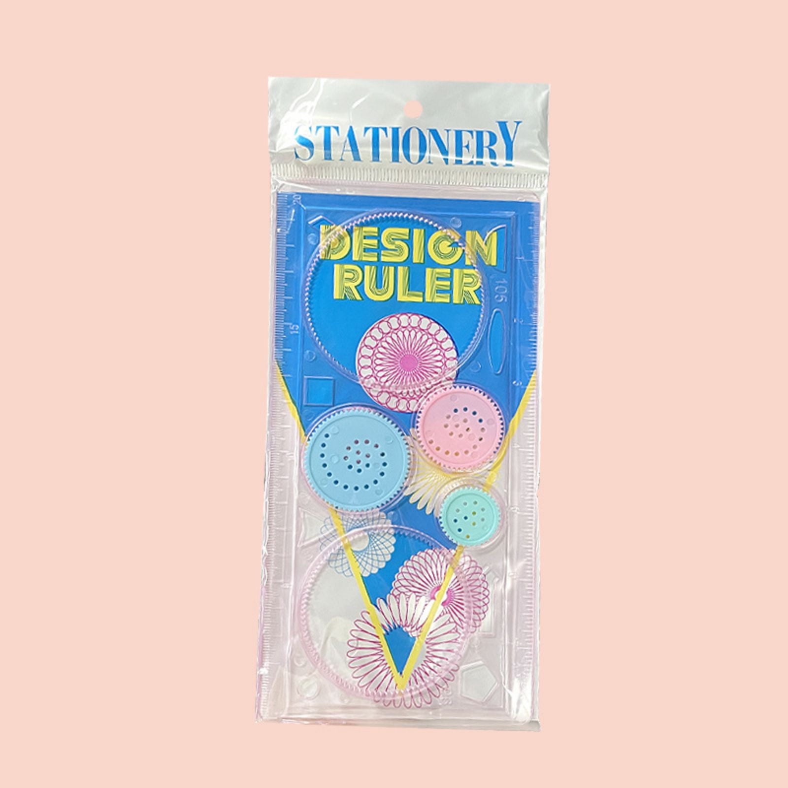 Partheme Novelty Toys 1 Counts Art Clear Gear Geometric Ruler 8 Pcs ...