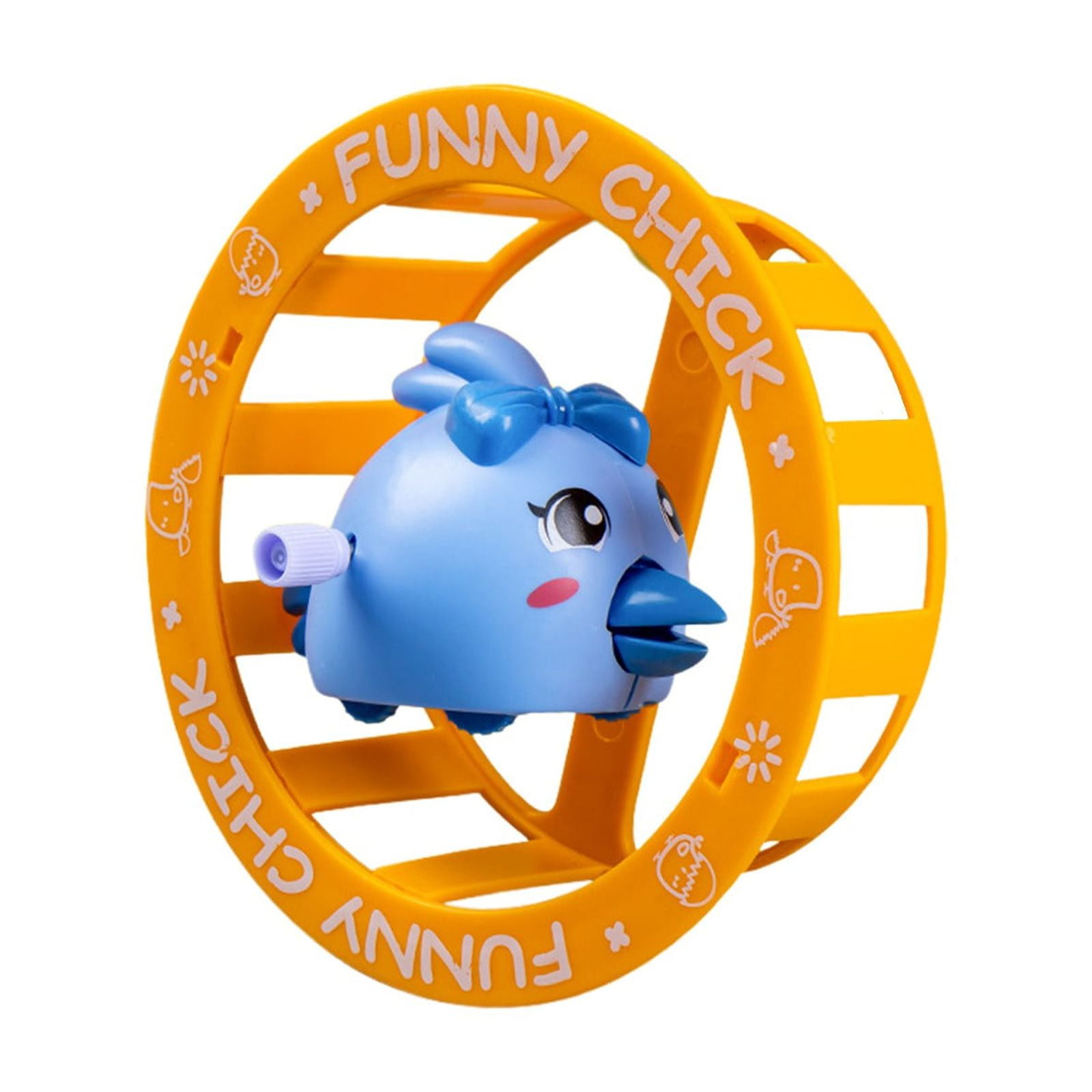 Partheme Novelty Toys 1 Counts Clockwork Chicken Loop Funny Cute Spinning Cute Chicken Tail Will ...