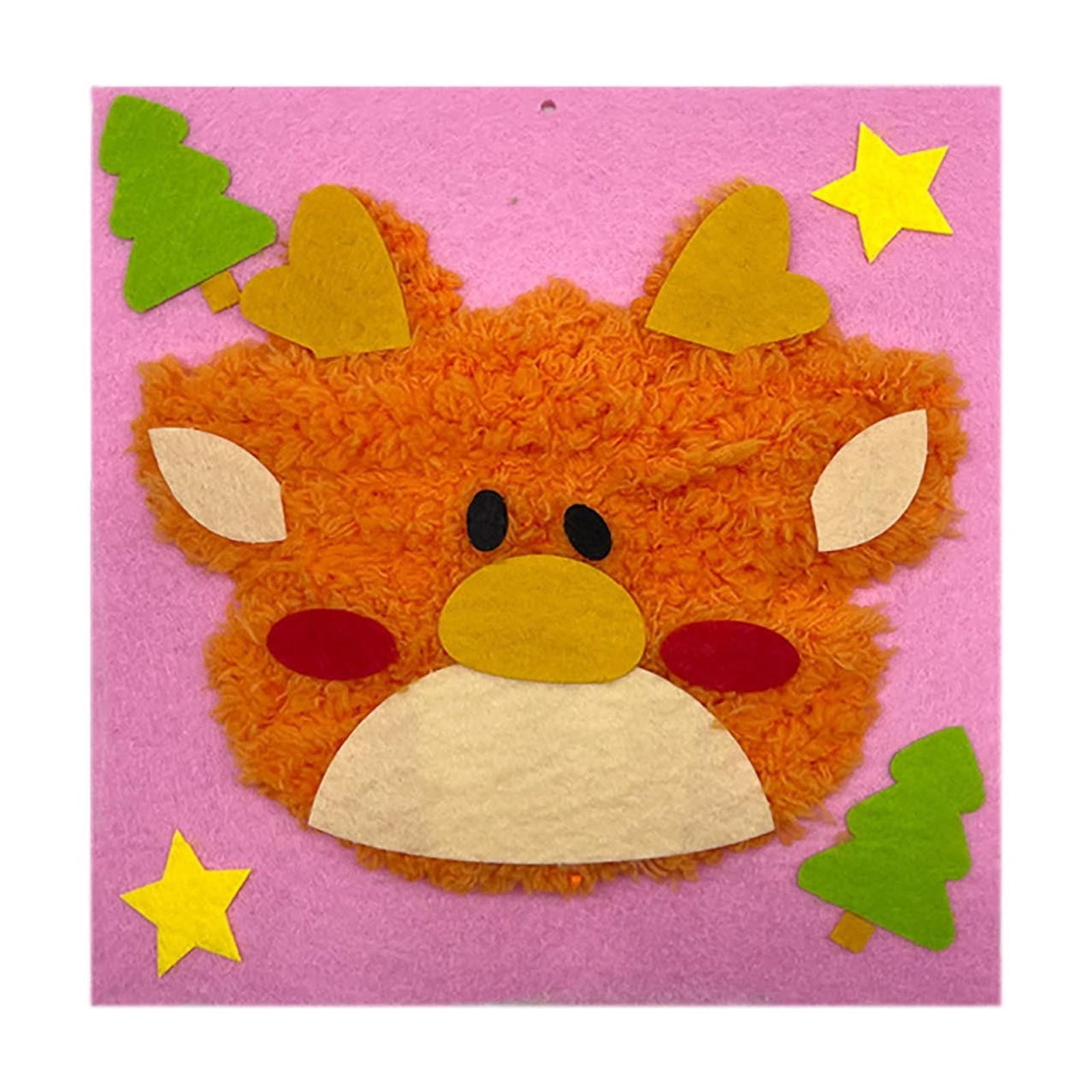 Partheme Novelty Toys 1 Counts DIY Embroidery Doll Kit Sewing Kits Hand ...