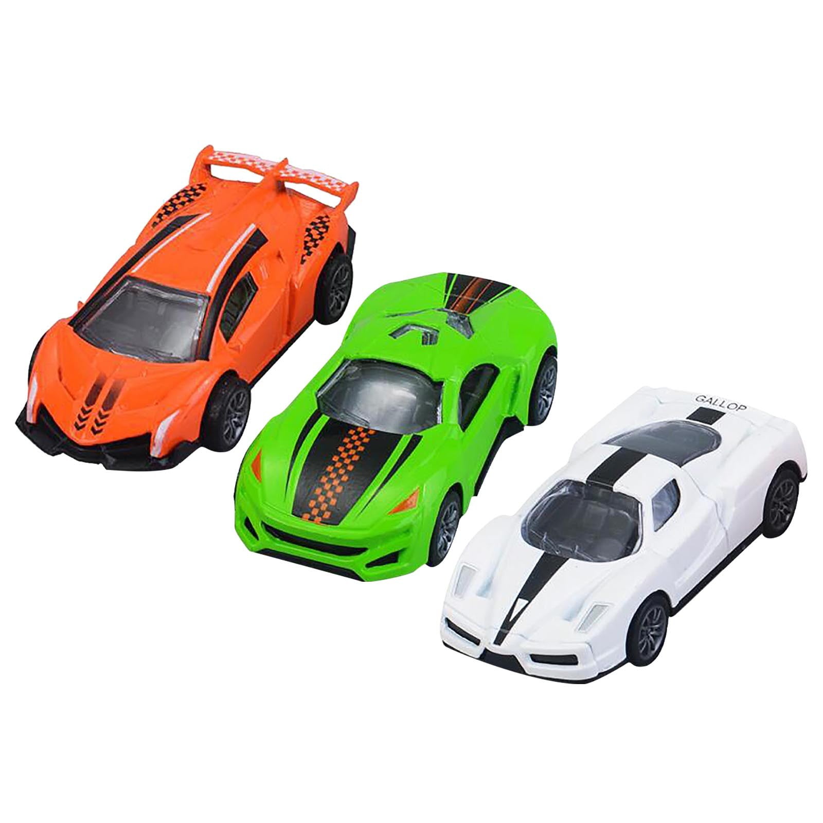 Partheme Novelty Toys 1 Counts Miniature Alloy Sports Car Racing Car Set 3 - Piece Model Car Toy ...