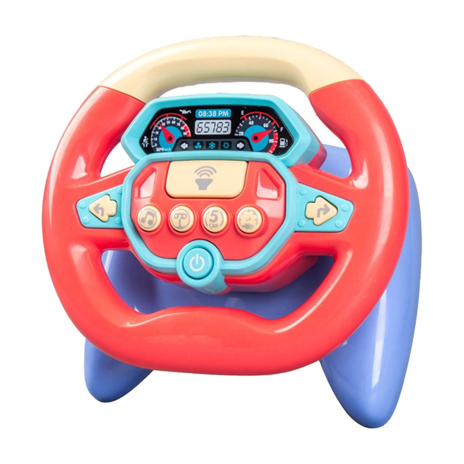 Partheme Novelty Toys 2 Counts Simulated Steering Wheel Driver Children ...