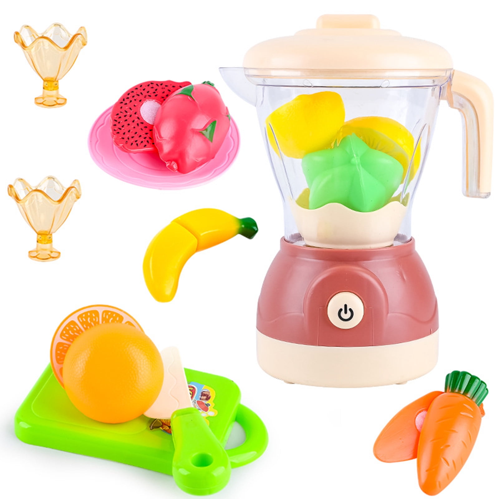 Partheme Novelty Toys 3 Counts Ble-nder Role Play Pretend Kitchen ...