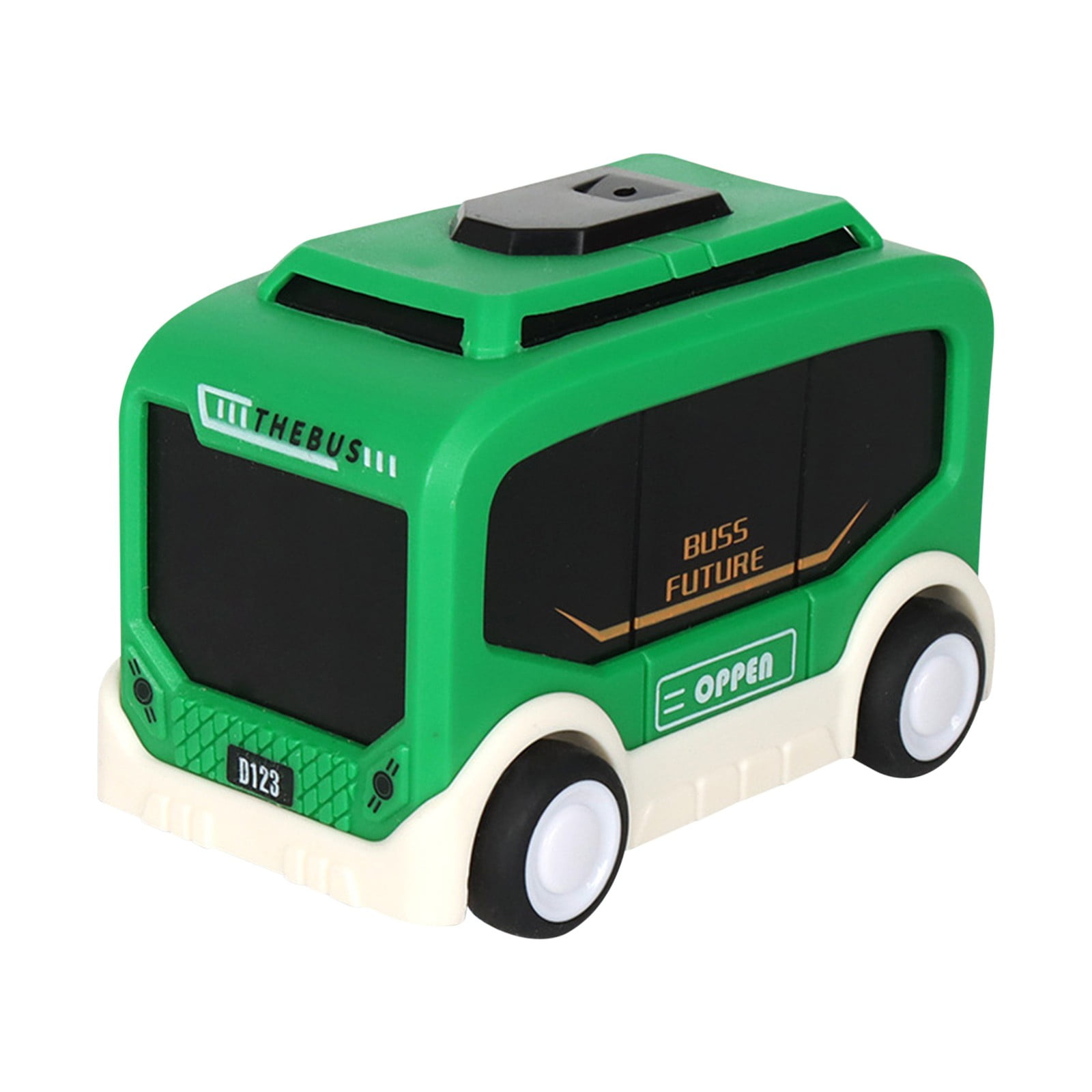 Partheme Novelty Toys 3 Counts Children's Toy Simulation Bus Motorcycle Helicopter Model Car ...