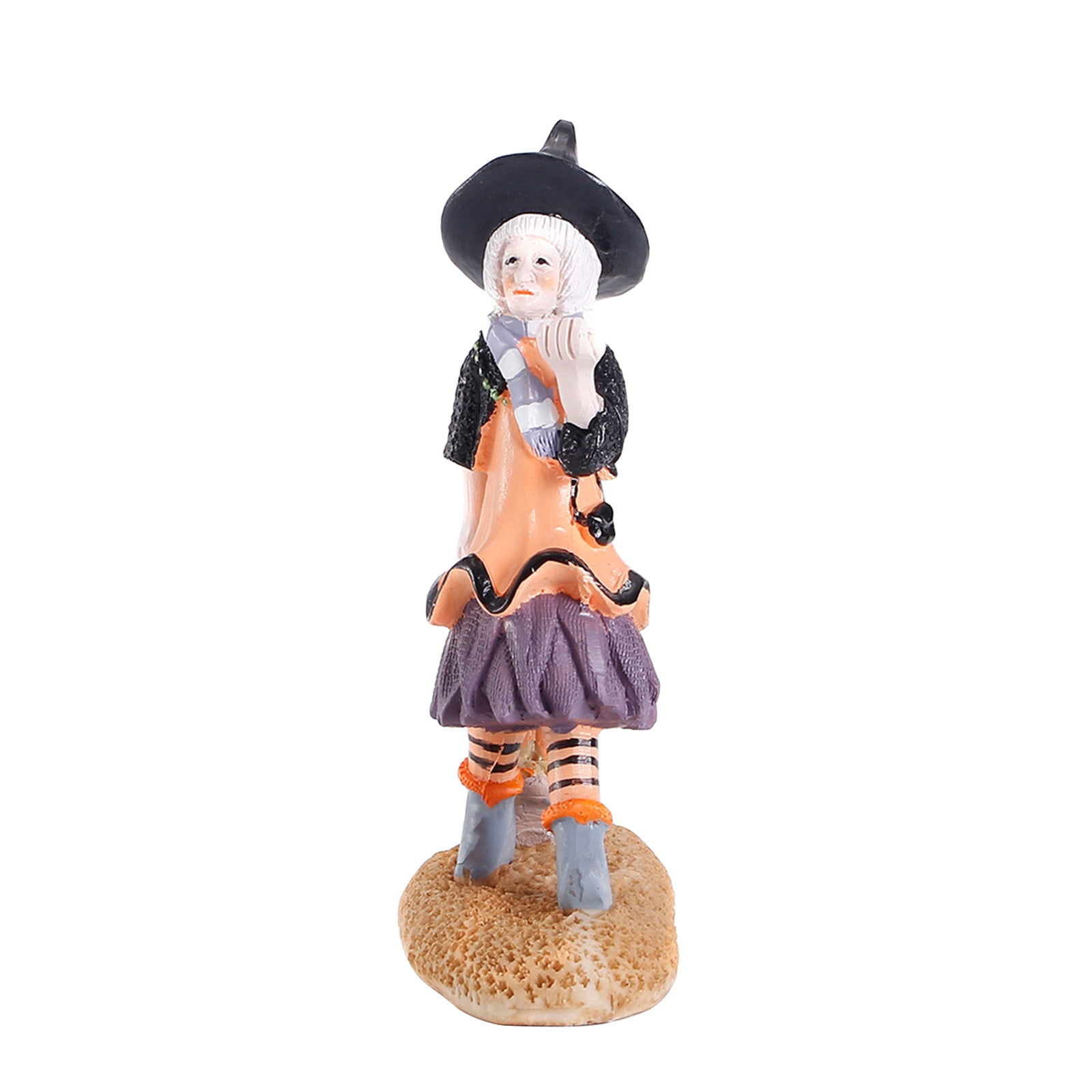 Partheme Novelty Toys 3 Counts Halloween Decoration Witch Statue Witch ...