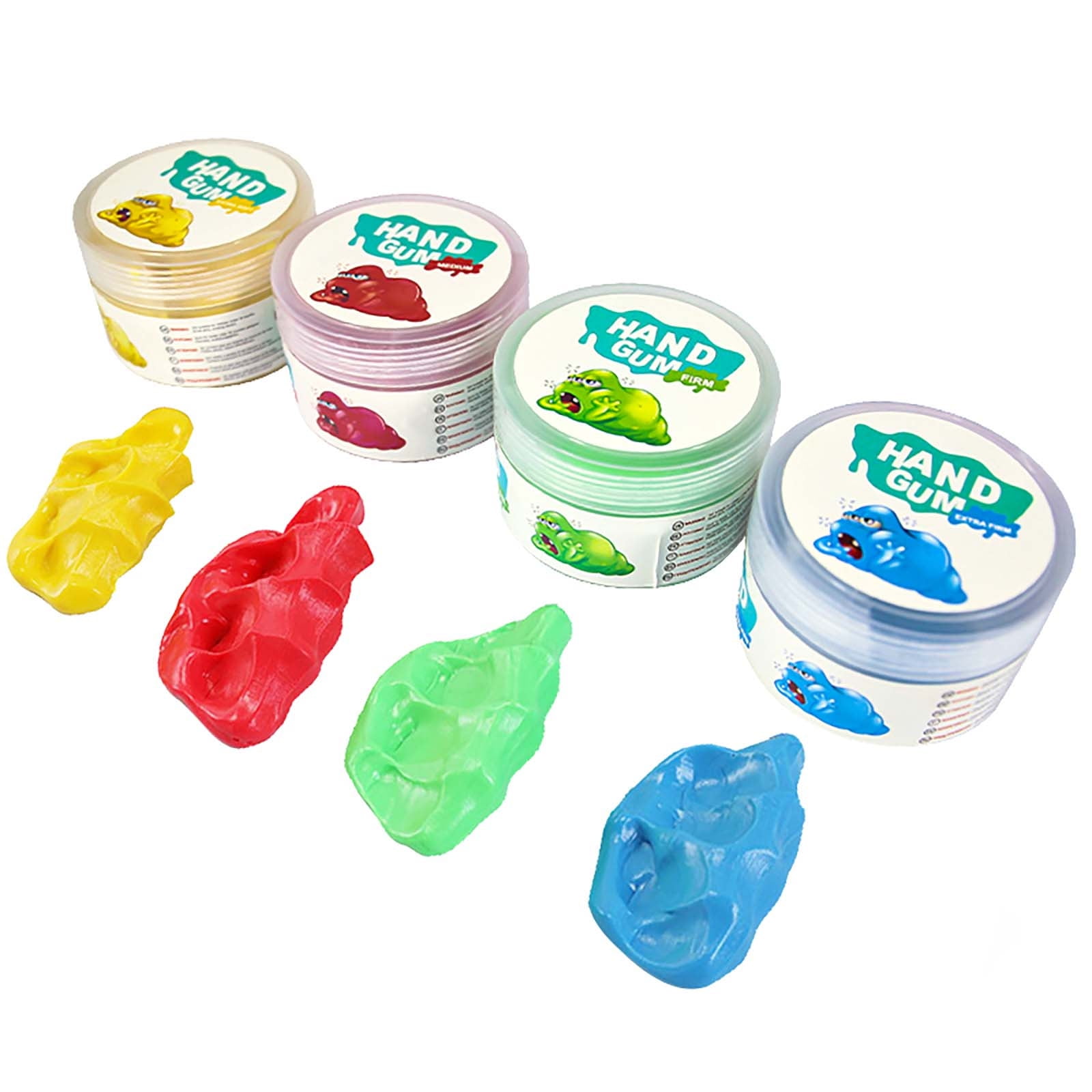 Partheme Novelty Toys 3 Counts Soft Textured Stress Relief Slime For ...