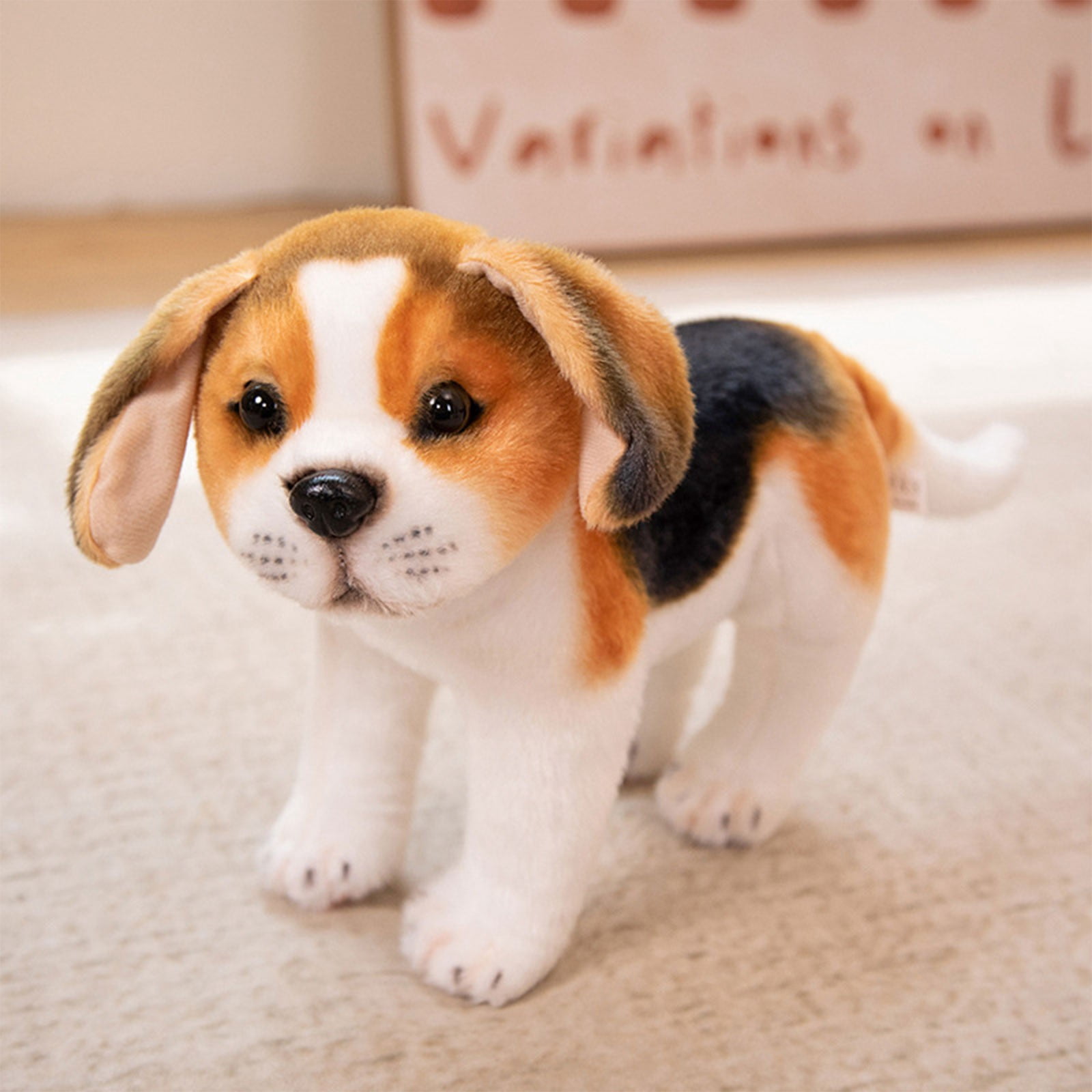 Partheme Novelty Toys Lifelike Dogs Stuffed Animal Animated Plush ...