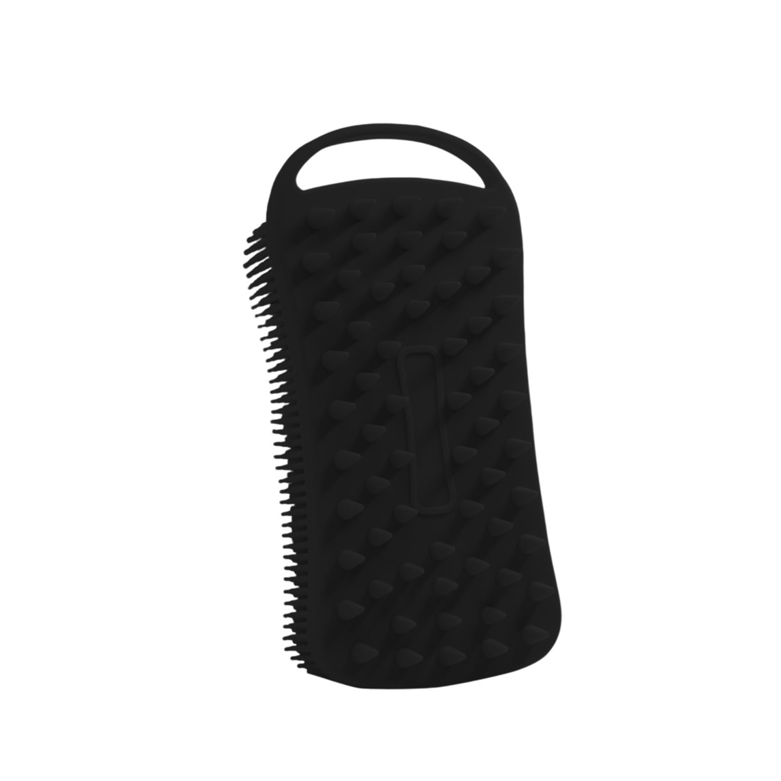 Partheme Silicone Shower Brush, Two Sided Dual Use with Lifting Ring ...