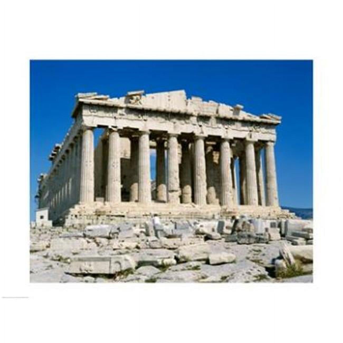 Parthenon Acropolis Athens Greece - Poster Print - Walmart.com