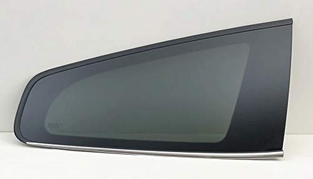 Partial Chrome Style Passenger Right Side Rear Quarter Window Quarter ...