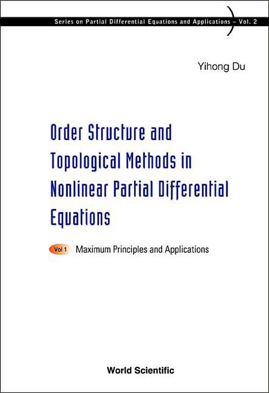 Partial Differential Equations and Appli Order Structure & Topological ...