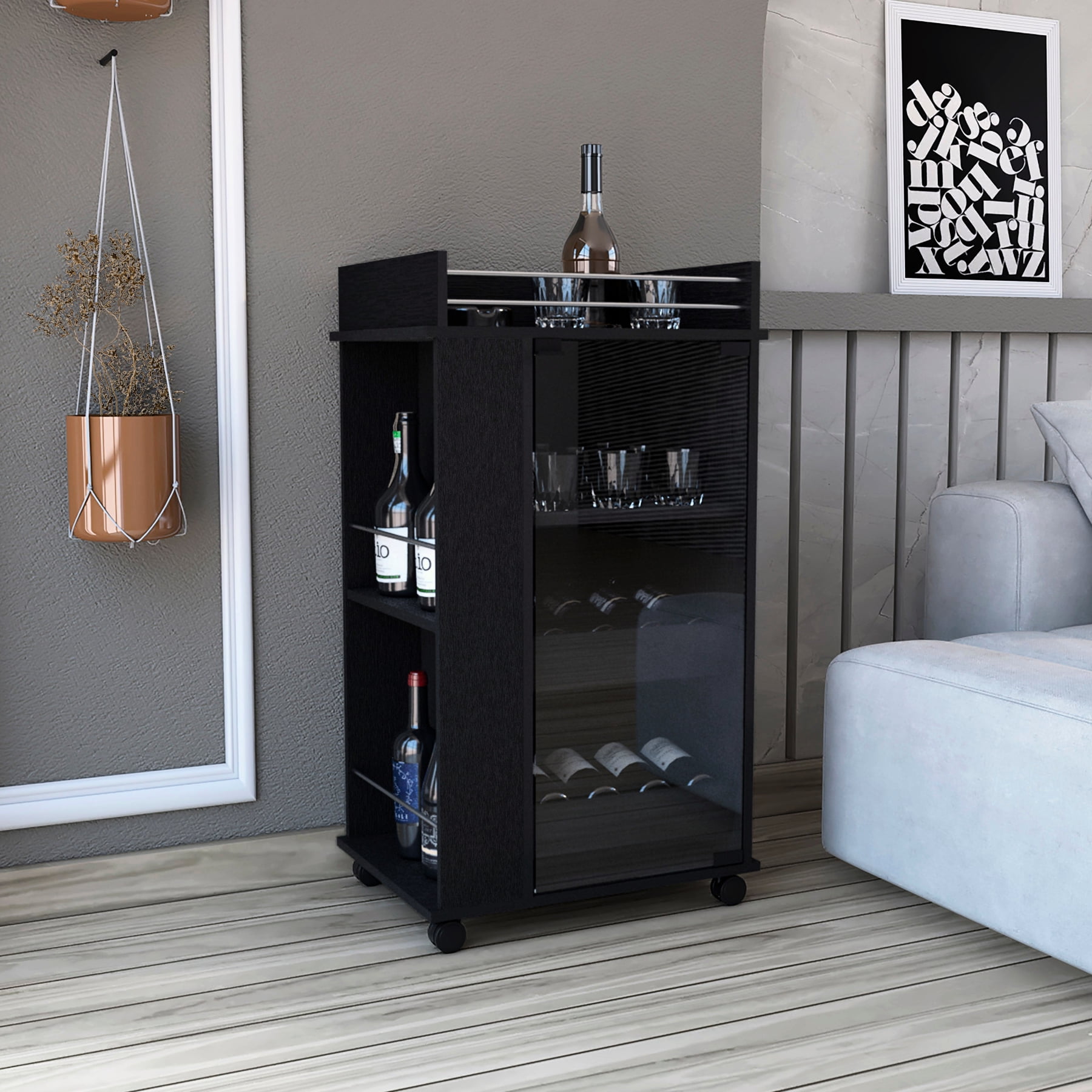 Particle Board Bar Cart+Visual Assembly Aids”-“Visual Learners/Assembly ...