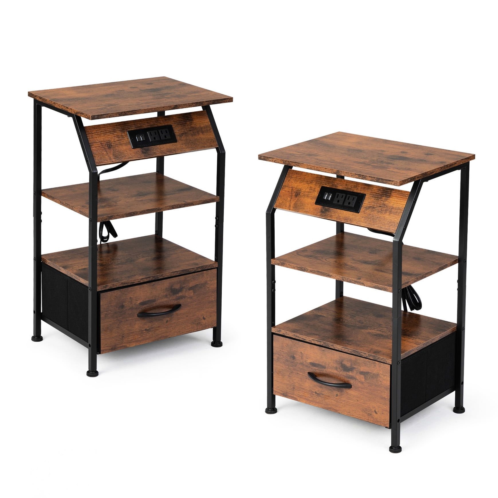 Particle Board Base - Charge Multiple Electronics - Bedside in Room ...
