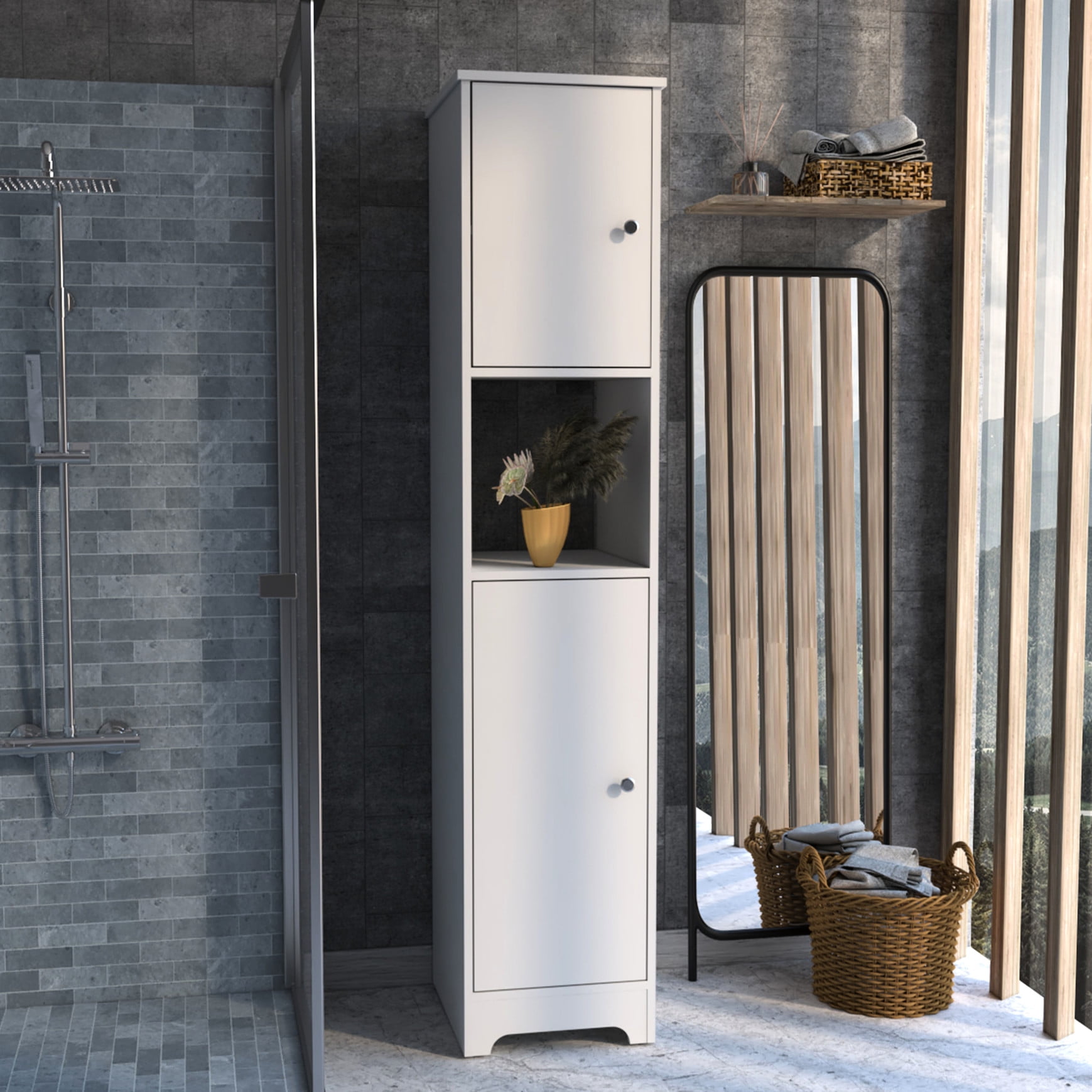 Particle Board Construction - One Open Display Shelf - Balcony - Store ...