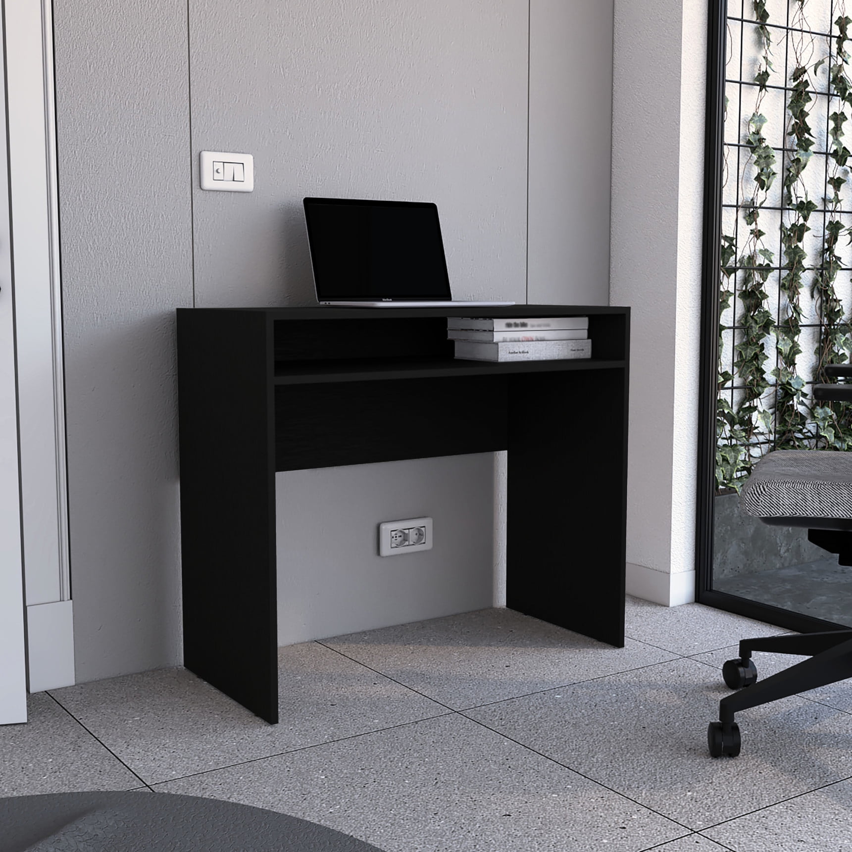 Particle Board Desktop / Multiple Room Uses / Keeps Study Items Close ...