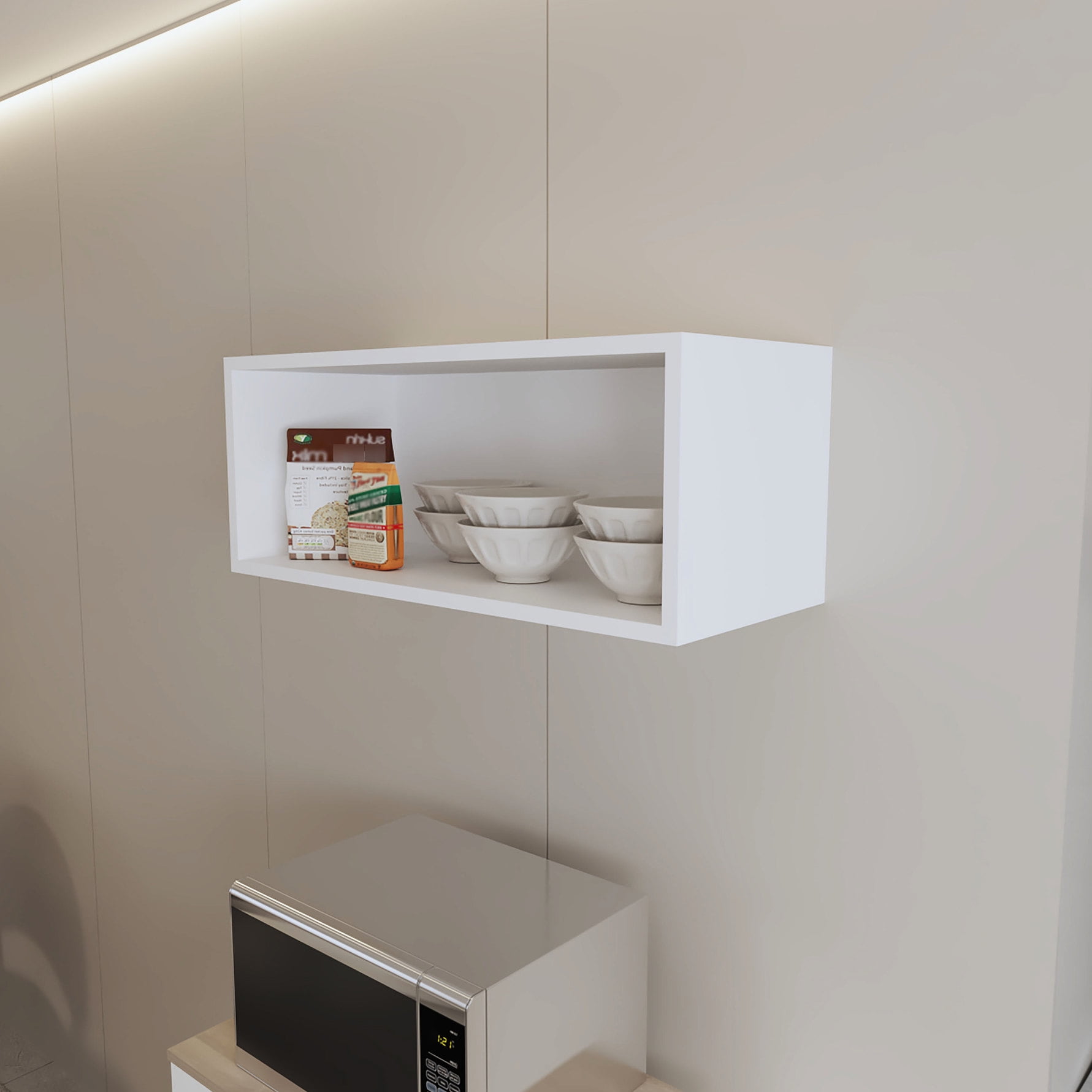 Particle Board Inside - Open Storage Solution - Kitchen Use Case ...