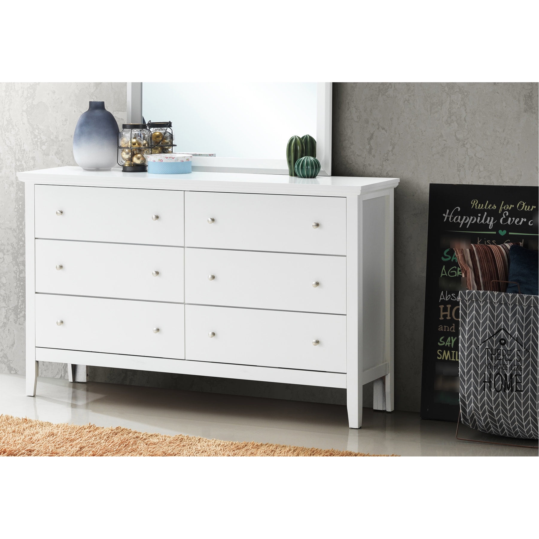 Particle Board Material - Tarnish - resistant Hardware - Bedroom Decor ...