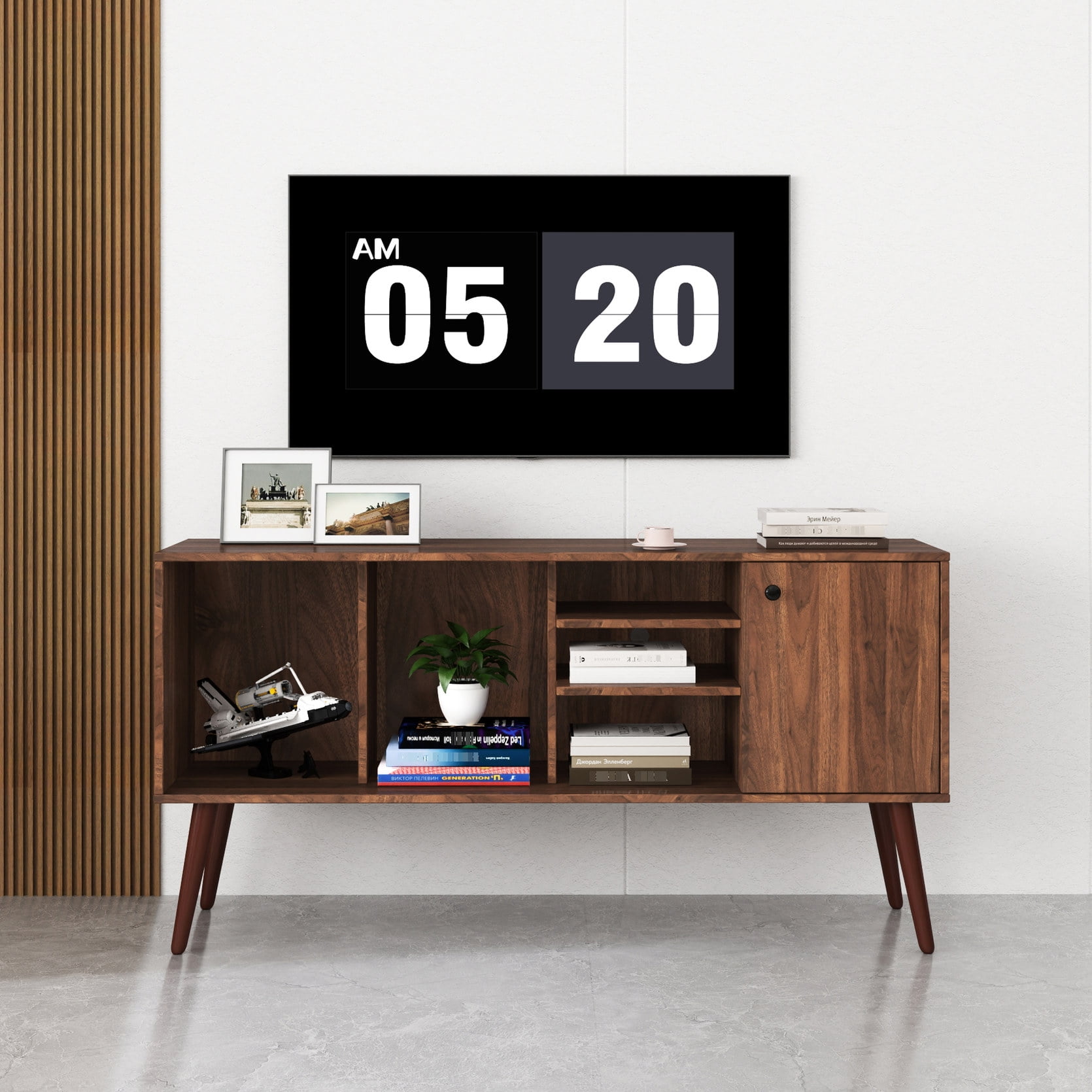 Particle Board and MDF Material | Living Room TV Stand with Style ...