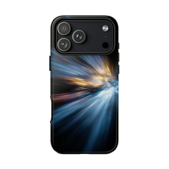 Particle Motion Blue Dynamic Abstract Energy Flow Art Case with iPhone ...