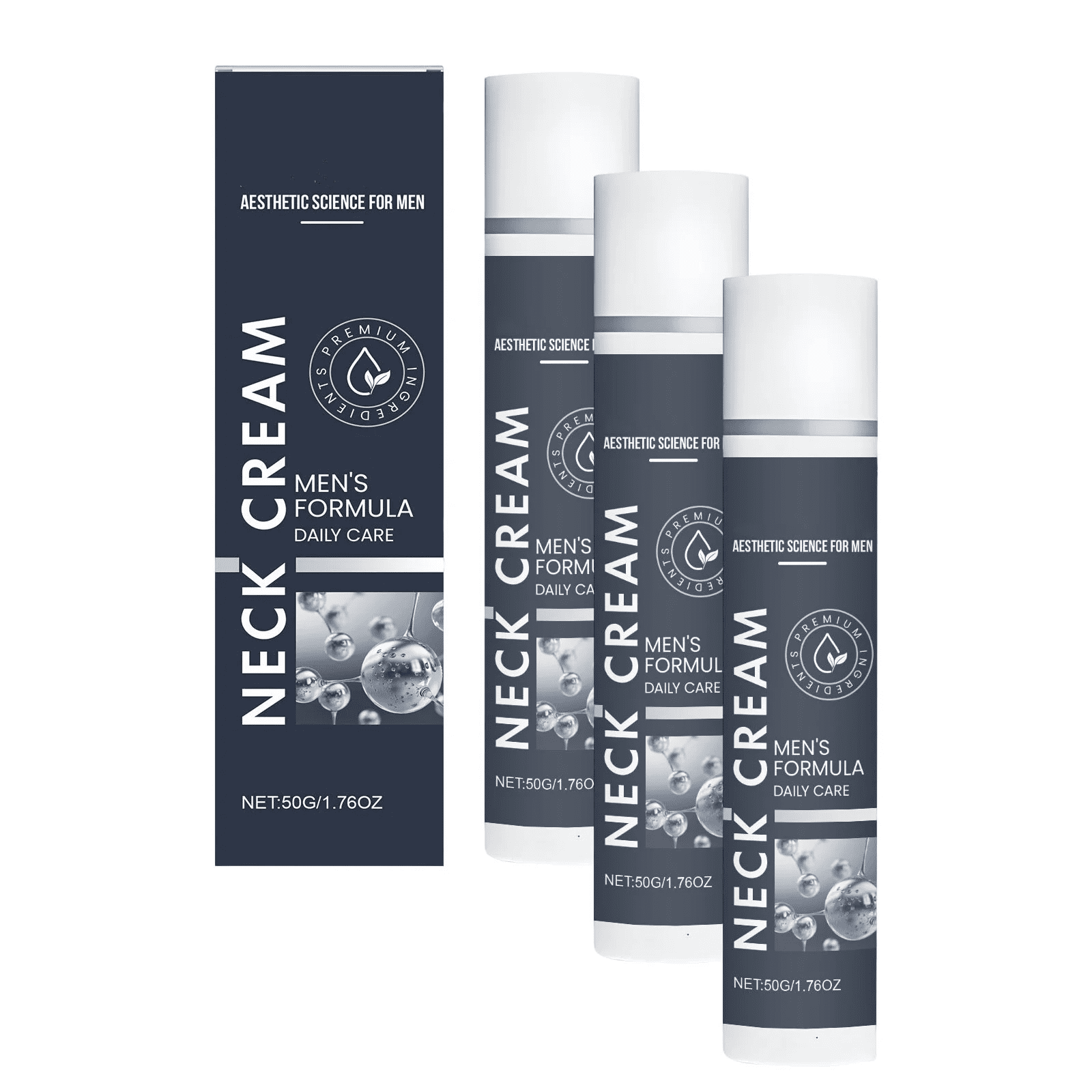 Particle Neck Cream for Men - Neck Firming Cream, Lift And Hydrate Neck ...