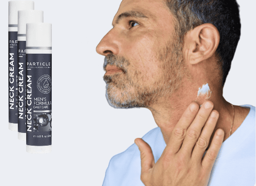 Particle Neck Firming Cream for Men - Use on Saggy Skin or Turkey Neck ...