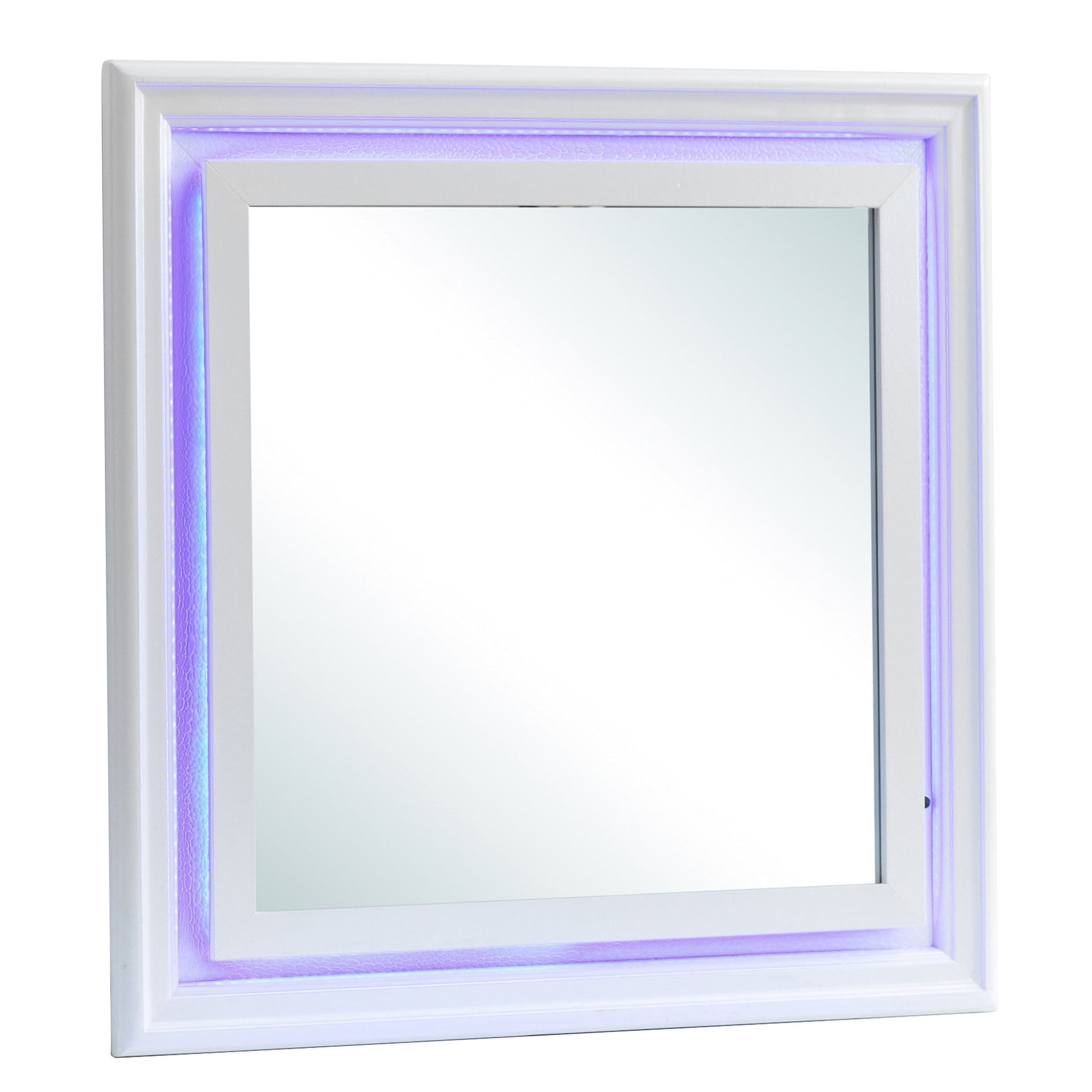 Particle board mirror with croc texture | Adds character to your ...