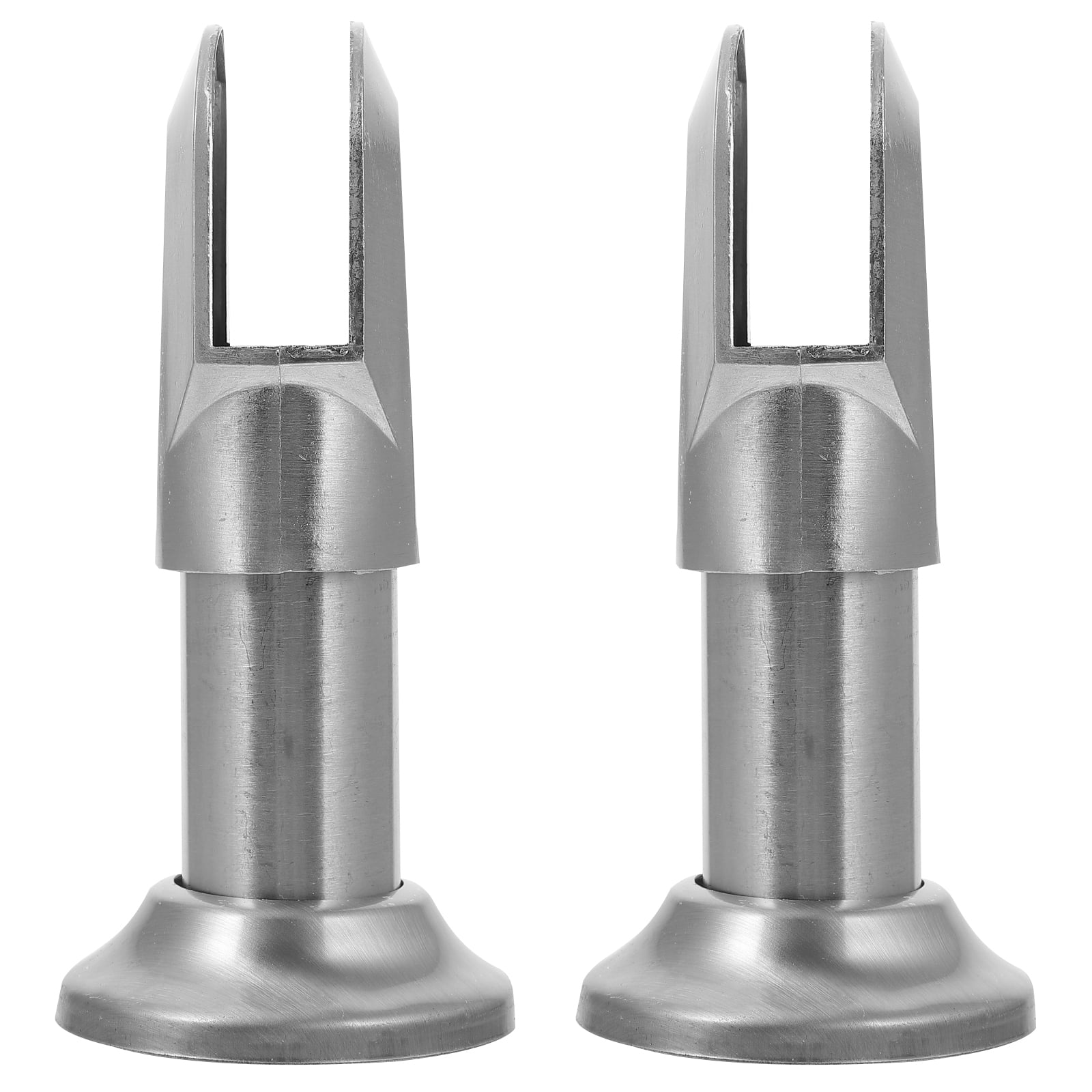 Partition Bracket Feet 2 Pcs Bathroom Foot Public Restroom Support ...