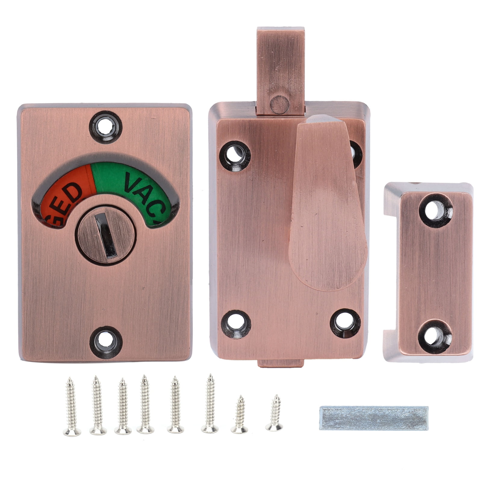 Partition Door Lock with Handle Public Toilet Restroom Bolt Lock ...