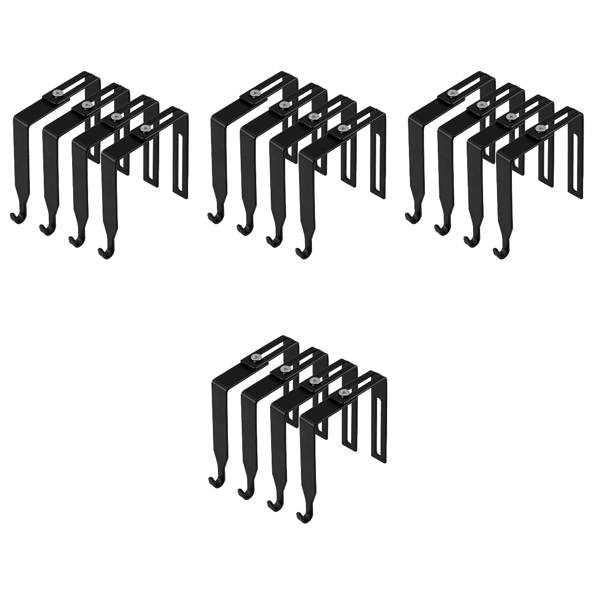 Partition Hanger,16 Pcs Adjustable Cubicle Hangers Hanging Hooks ...