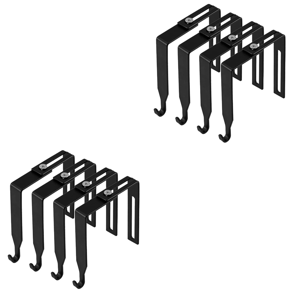 Partition Hanger,8 Pcs Adjustable Cubicle Hangers Hanging Hooks Cubicle ...