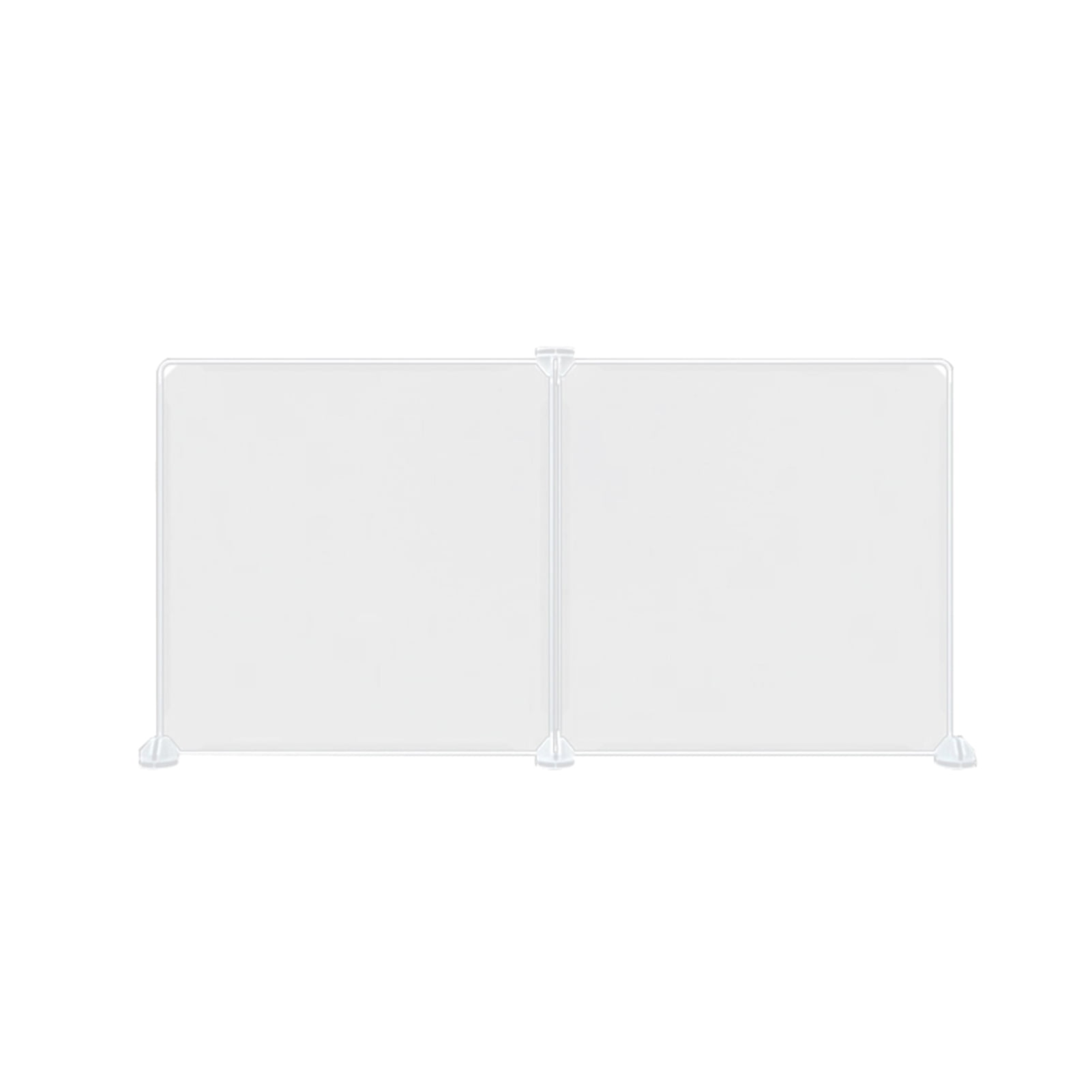 Partition Screen Transparent Removable Resin Table Clear Board for Kids ...