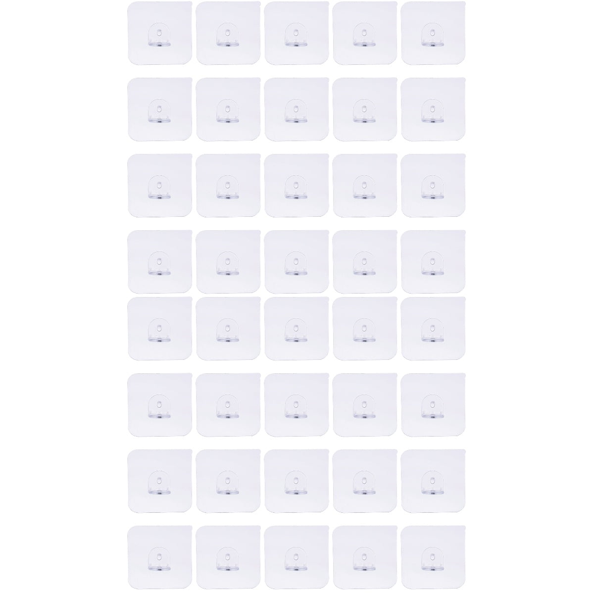 Partition Stickers 100 Pcs Shelf Pegs Support Brackets Clear Shelves ...