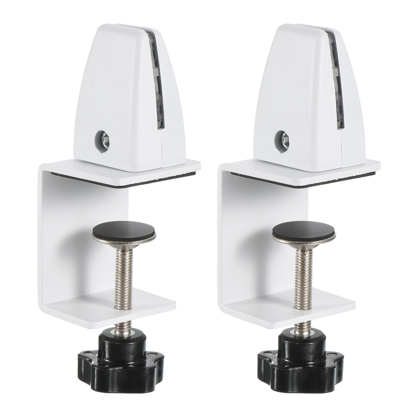 Partition Support Bracket, 2 Pack Adjustable Clamp for 3.2-9mm Thick ...