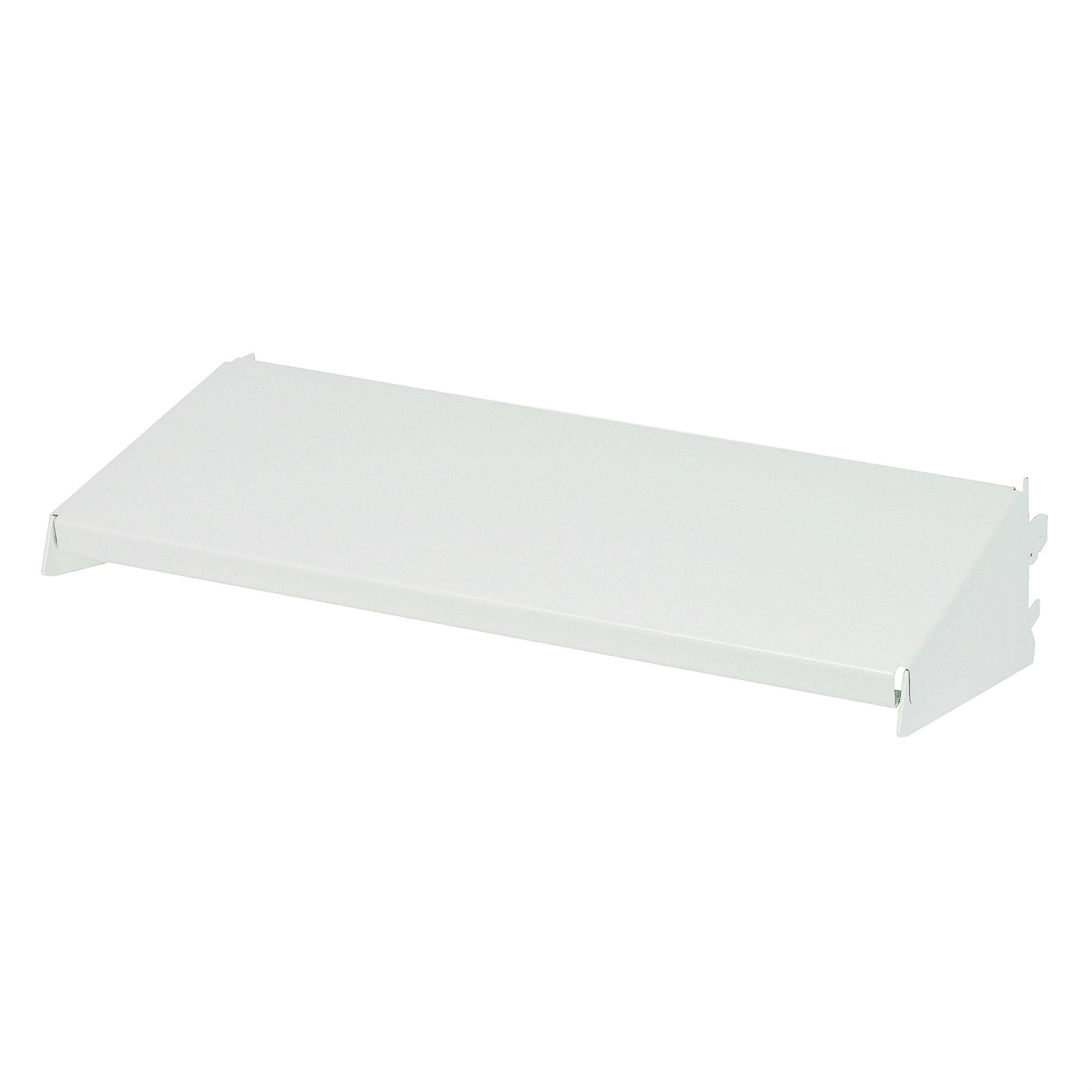 Partition Wall Dust Shelf, 18"W x 12"D, white finish - Walmart.com