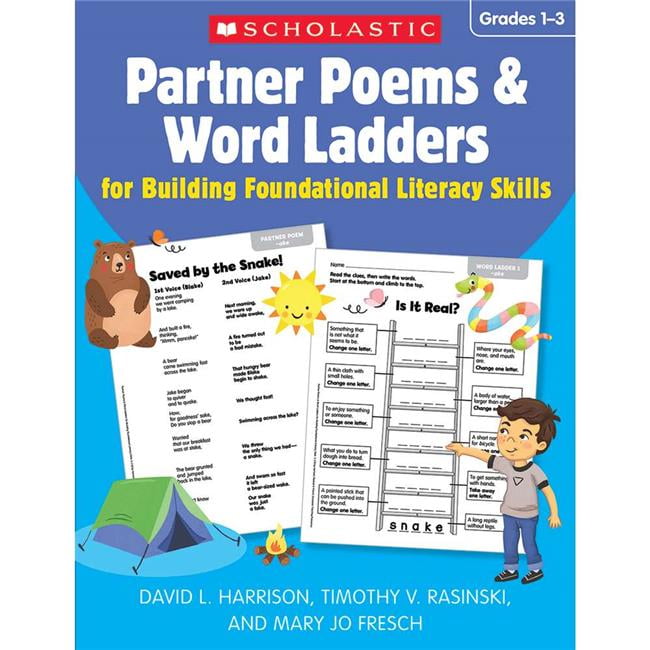 Partner Poems & Word Ladders for Building Foundational Lit Skills ...