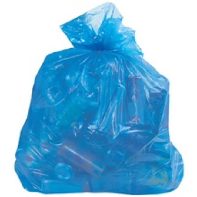 Partners Brand 13 gal 1.1 Mil Blue Recycling Trash Liner - Walmart ...