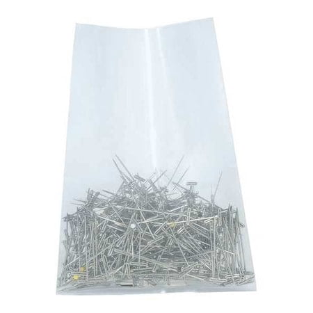 (2 pack) Partners Brand Flat Poly Bag,3 x 4",4 mil,PK1000 PB1030 ...