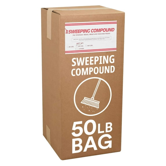 Partners Brand Gritless Floor Sweeping Compound - 50 LB. Bag ...