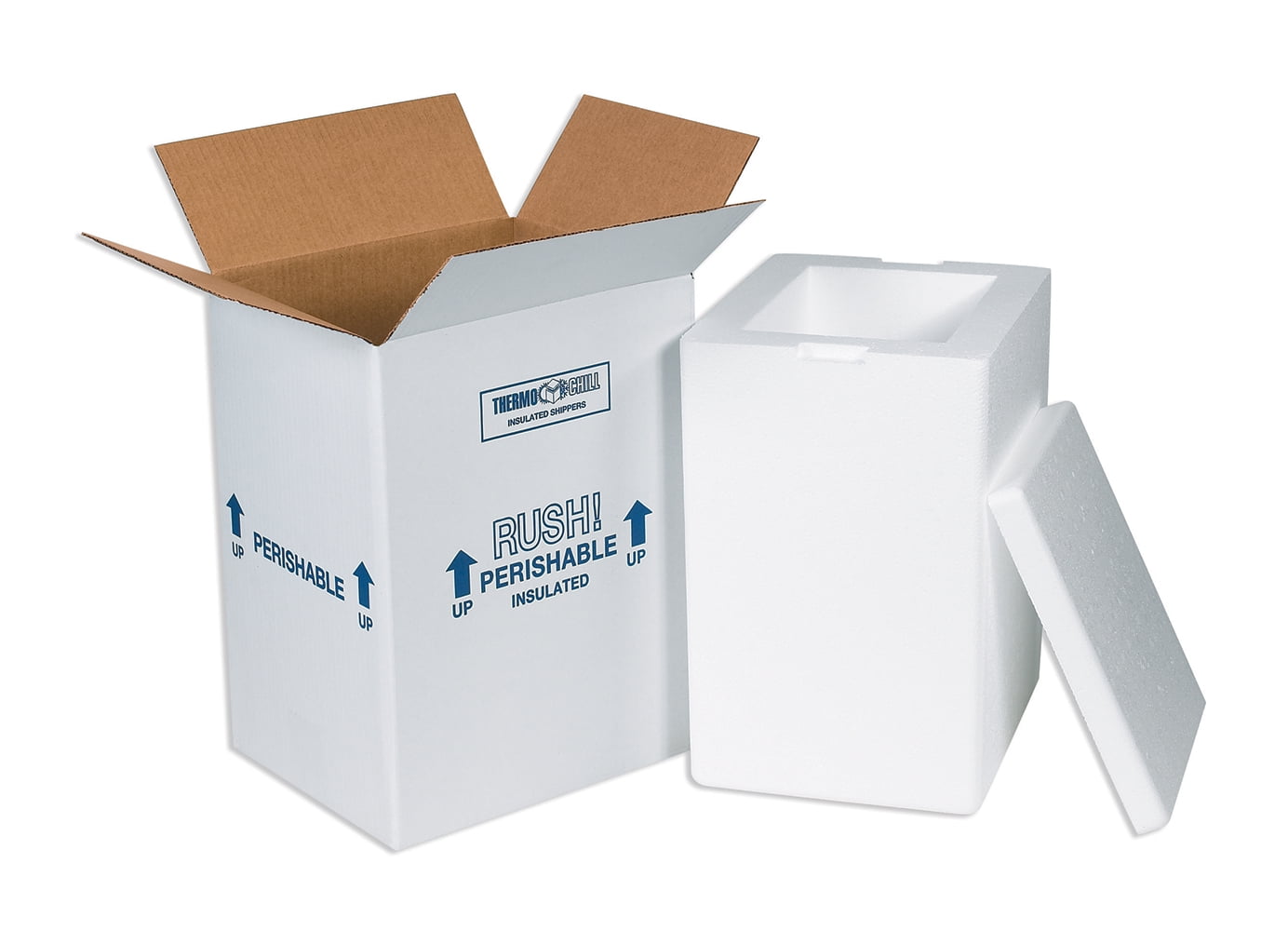 Partners Brand Insulated Shipping Kit,8" x 6" x 12" 212C - Walmart.com