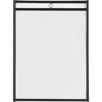 Partners Brand Stitched Job Ticket Holder Black 25/Carton (JTH117 ...