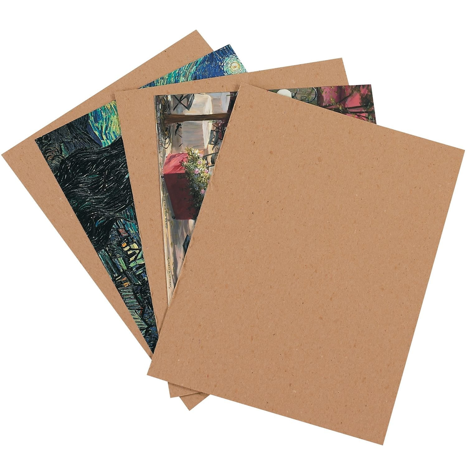 Partners Brand Partners Chipboard Pads 12" x 18" Kraft 420/Carton ...