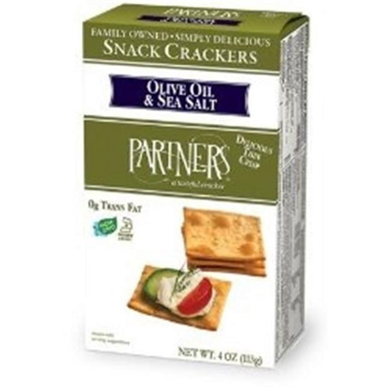 Partners a Tastefull Cracker 201901 4 oz Olive Oil & Sea Salt Snack ...