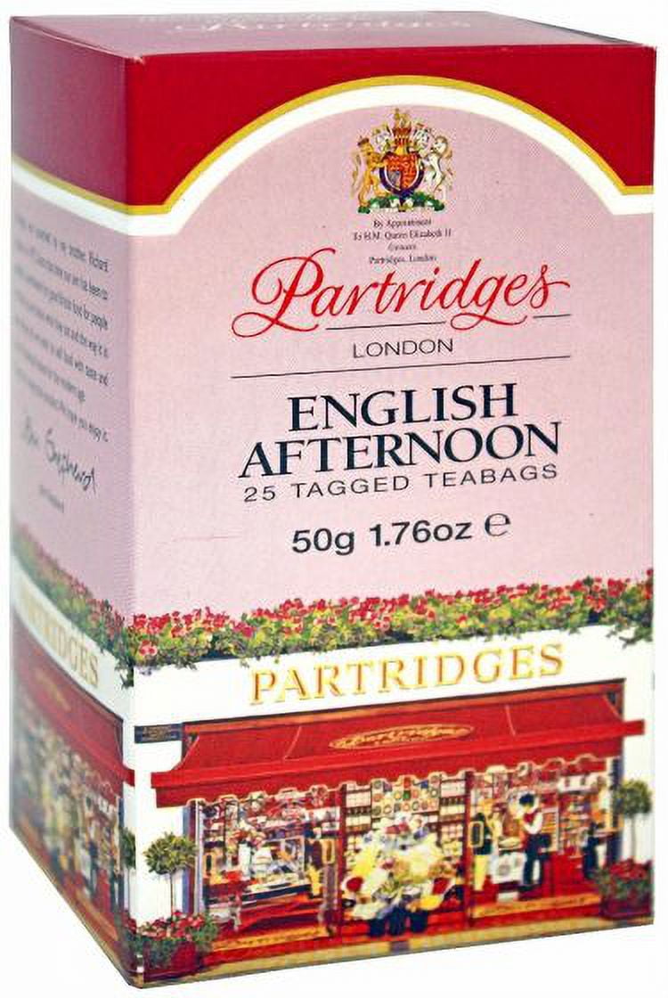 Partridges of London English Afternoon Tea (25 Teabags) - Walmart.com