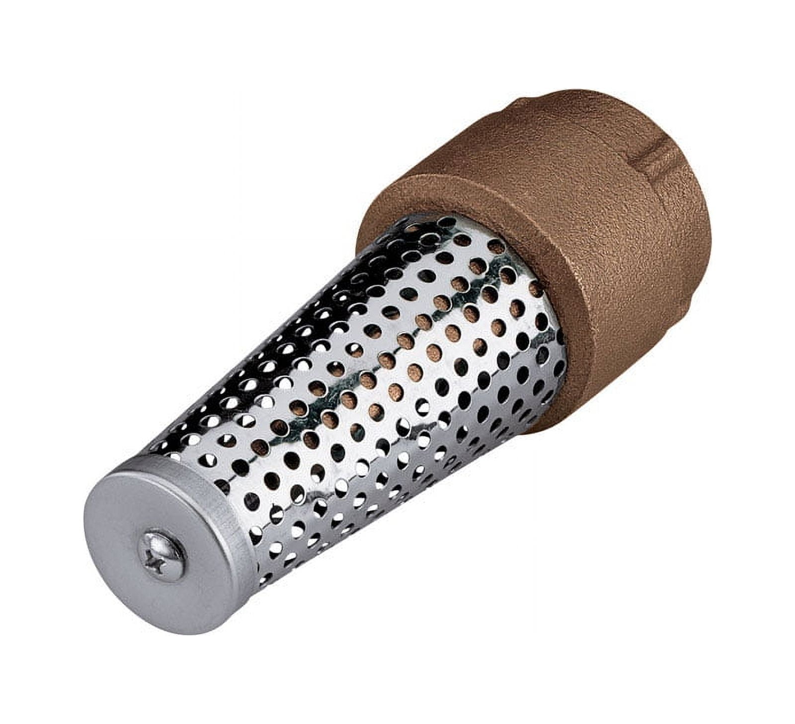 Parts 2O 1-1/4 in. D X 1-1/4 in. D Brass Spring Loaded Check Valve ...